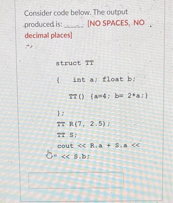Solved Consider code below. List the invalid line(s) [If | Chegg.com
