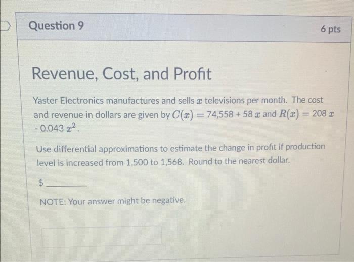 Solved Yaster Electronics manufactures and sells x | Chegg.com