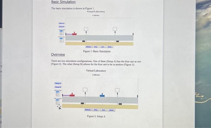 Virtual Laboratory Experiment 10 Conservation of | Chegg.com