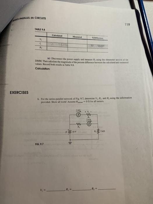 Solved Part 4 a) Construct the network of Fig. 9.6. Insert | Chegg.com