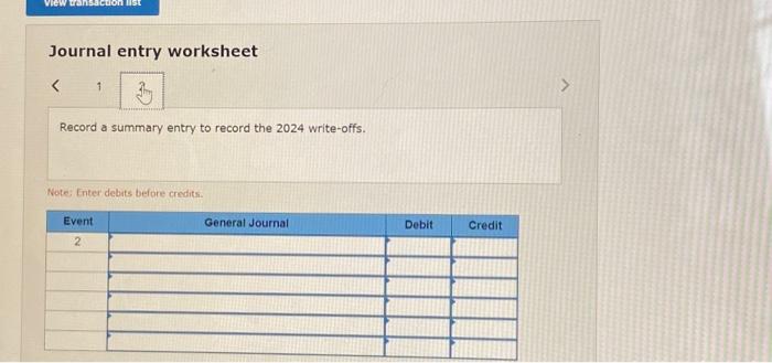 Solved Journal entry worksheet Record the year-end adjusting | Chegg.com