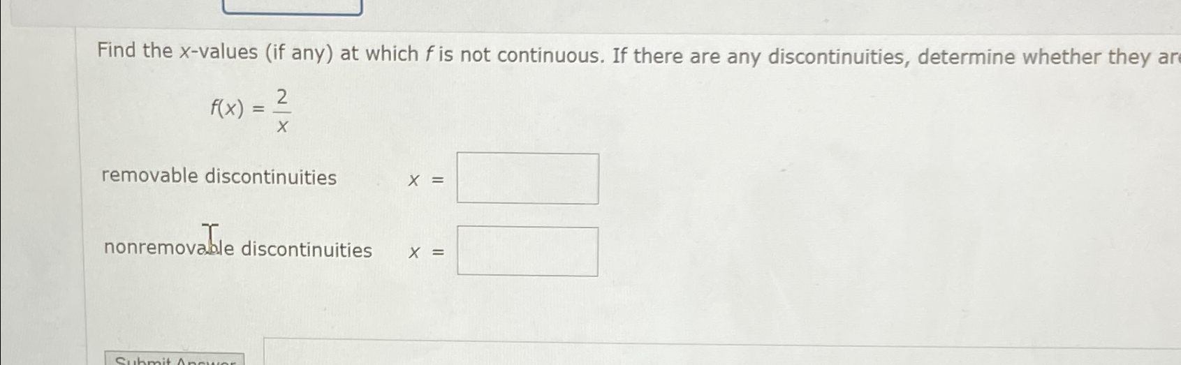 Solved Find the x-values (if any) ﻿at which f ﻿is not | Chegg.com