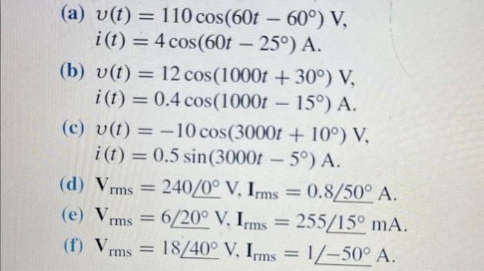 Solved 8.18 Determine the complex power, apparent power, | Chegg.com