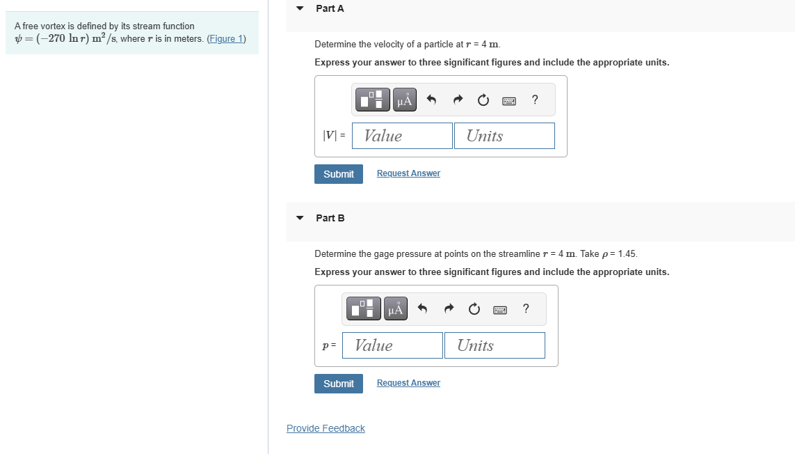 Solved by an EXPERT A free vortex is ﻿defined by ﻿its stream | Chegg.com