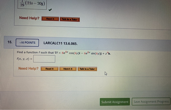Solved (211-20) Need Help? Randit Talk to Tutor 15. -14 | Chegg.com