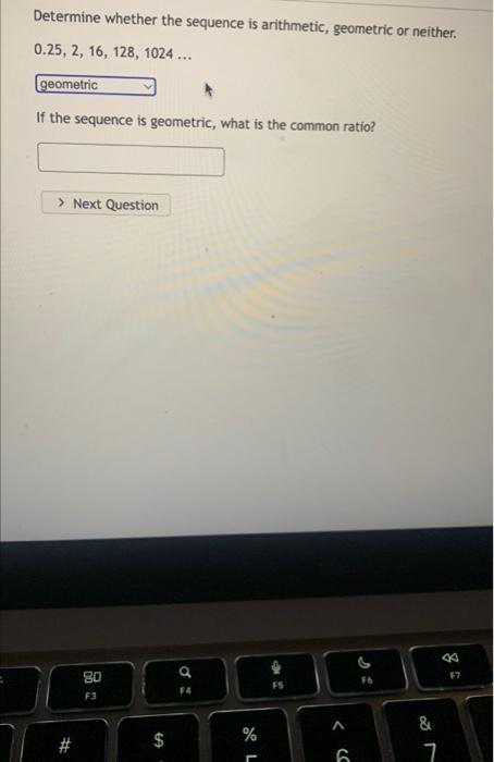 Solved Determine whether the sequence is arithmetic, | Chegg.com