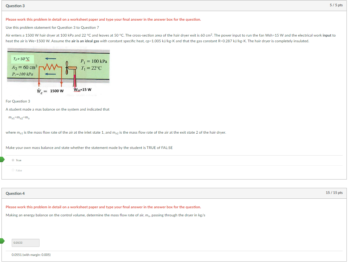 Solved Question 3Please work this problem in detail on a | Chegg.com