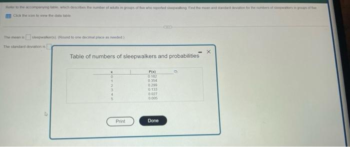 Solved The shansiat ofvation ncick thar knola vew the data | Chegg.com