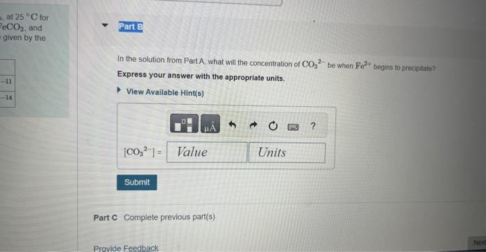 Solved A solution of Na2CO2 is added dropwise to a solution | Chegg.com