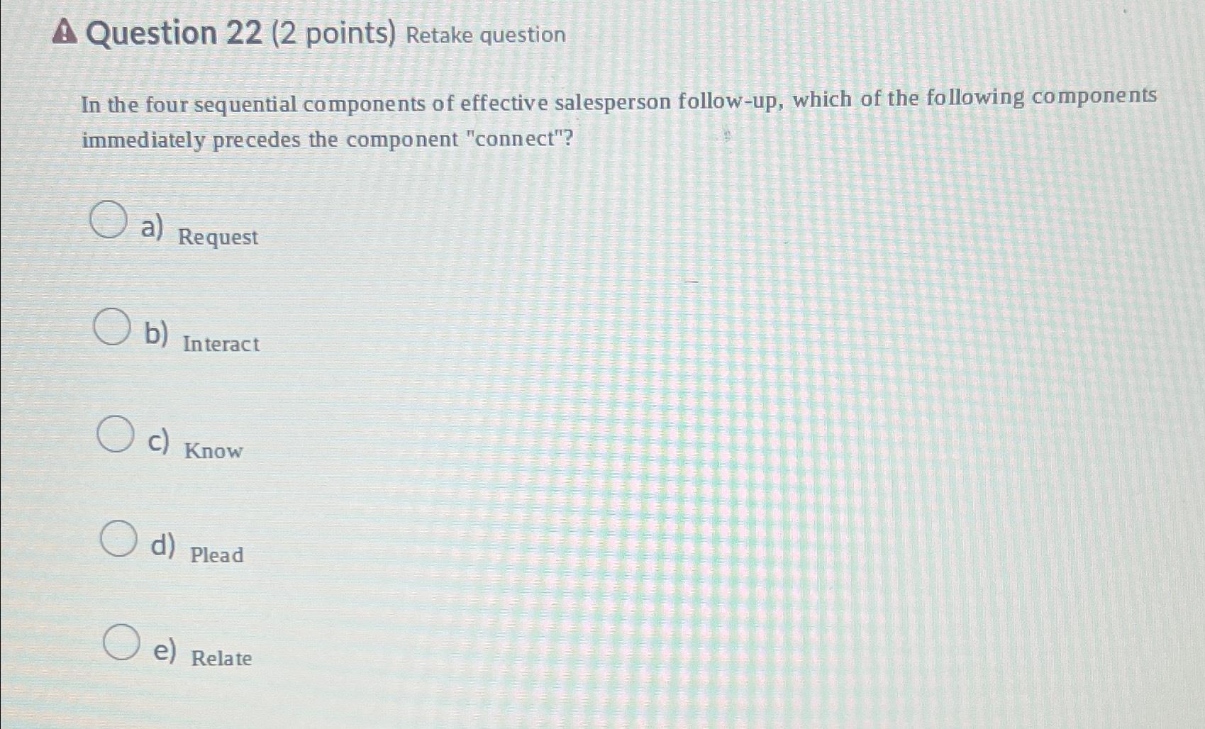 Solved A Question 16 ( 2 ﻿points) ﻿Retake questionFor many | Chegg.com