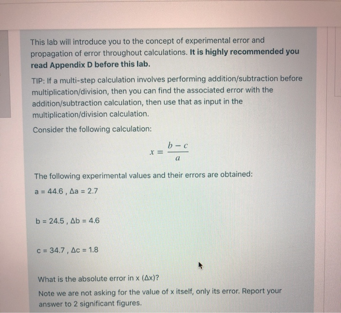 Solved This lab will introduce you to the concept of | Chegg.com