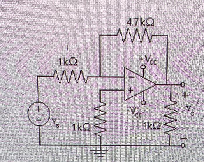 Solved The input voltage Vs is a sin waveform with a | Chegg.com