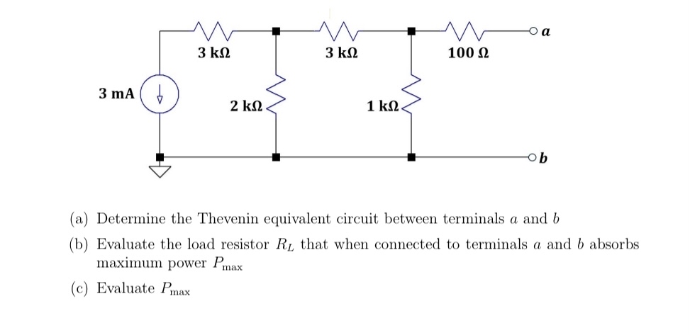 Solved (a) ﻿Determine the Thevenin equivalent circuit | Chegg.com