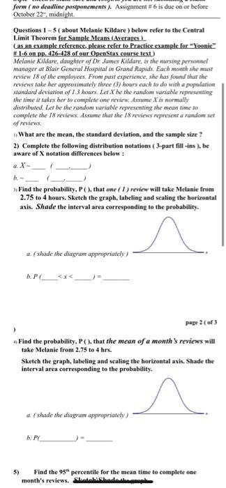 Solved Questions 6-10 below refer to the Central Limit | Chegg.com