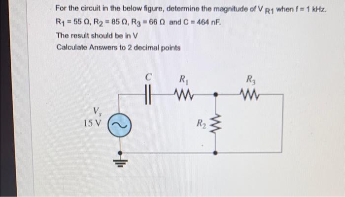 Solved For the below circuit, assume the switch has been | Chegg.com