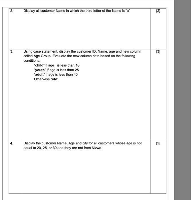 Solved Section 4 Writing Oracle Sql Statements Use The