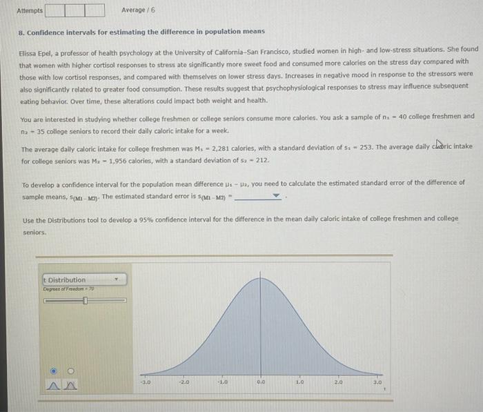 Solved 8. Confidence intervals for estimating the difference | Chegg.com