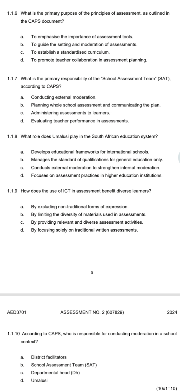 Solved 1.1.6 ﻿What is the primary purpose of the principles | Chegg.com