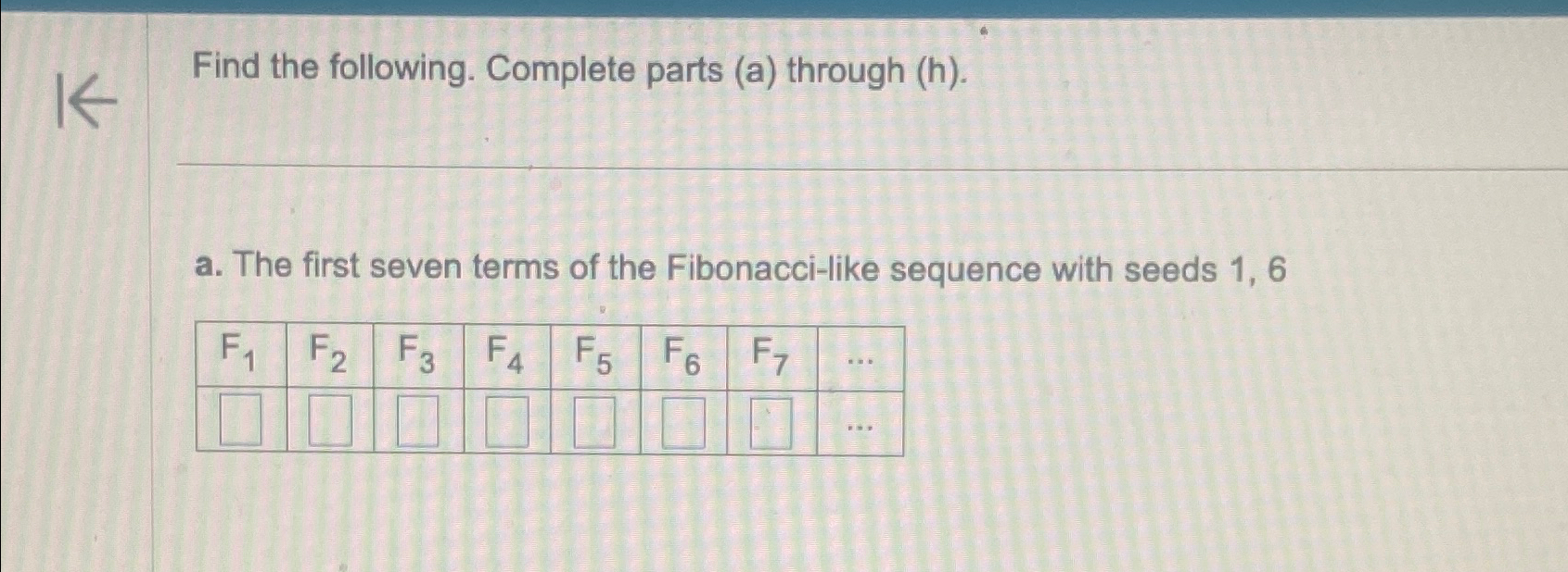 Solved Find the following. Complete parts (a) ﻿through | Chegg.com