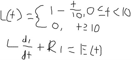 Solved An LR series circuit has a variable inductor with the | Chegg.com