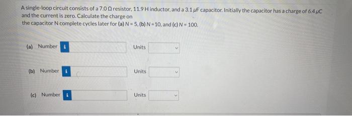 Solved A single-loop circuit consists of a 7.0Ω resistor, | Chegg.com