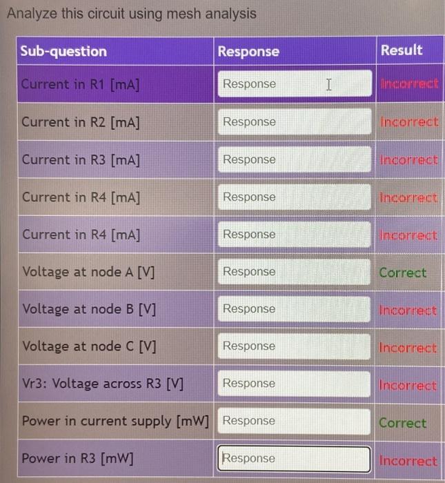 Solved \begin{tabular}{|l|l|} \hline Parameter & Value \\ | Chegg.com