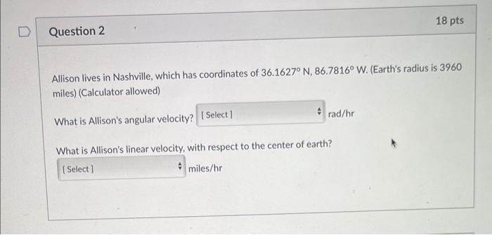 Solved Will the angular speed always be the same when | Chegg.com