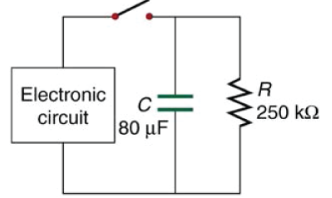 Solved The figure shows how a bleeder resistor is ﻿used to | Chegg.com