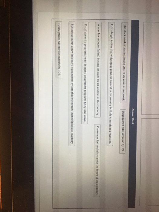 Solved Question 20 of 21 Determine whether each event causes | Chegg.com