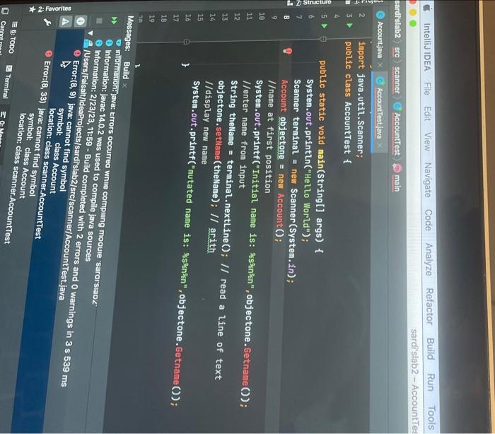 Solved D) (i) Information:Java: trrors occurrea wnite | Chegg.com