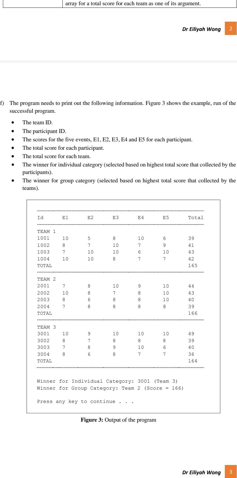 Solved type int. An example of the series of input data in | Chegg.com