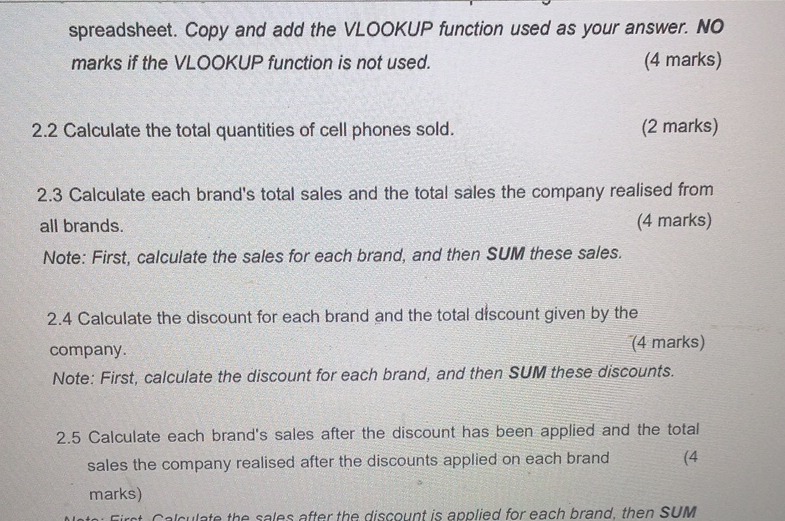 Solved spreadsheet. Copy and add the VLOOKUP function used | Chegg.com