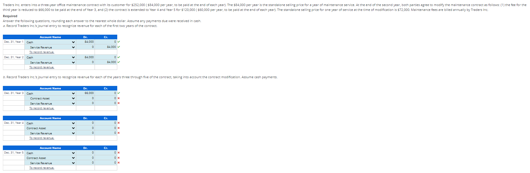 Solved RequiredAnswer the following questions, rounding each | Chegg.com