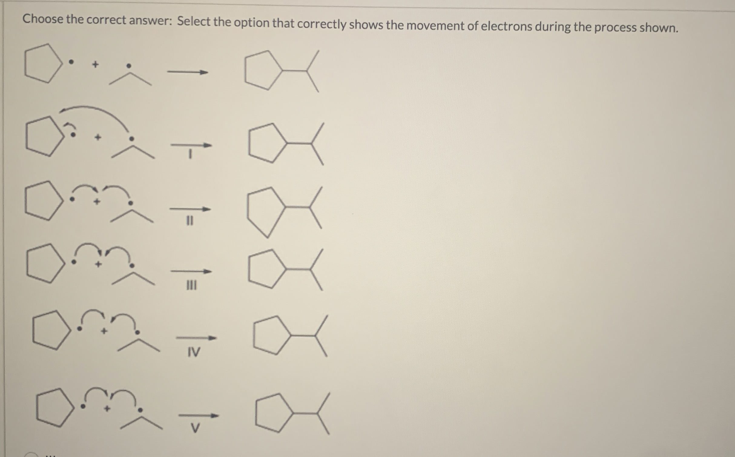 Solved Choose the correct answer: Select the option that | Chegg.com