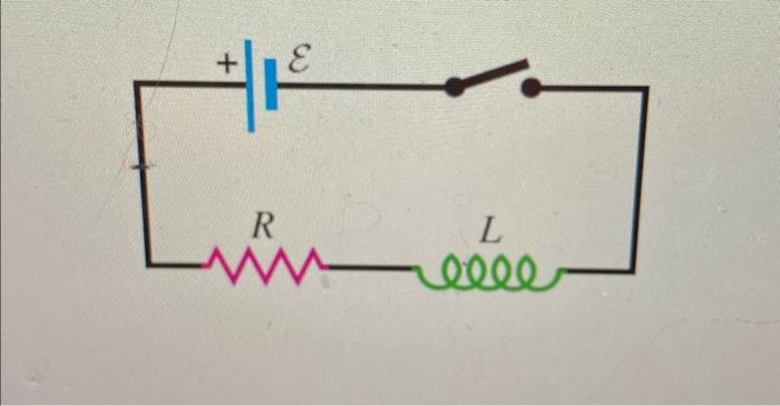 Solved An R−L circuit, such as the one shown in (Figure 1), | Chegg.com