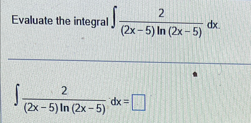 Solved Evaluate the integral | Chegg.com