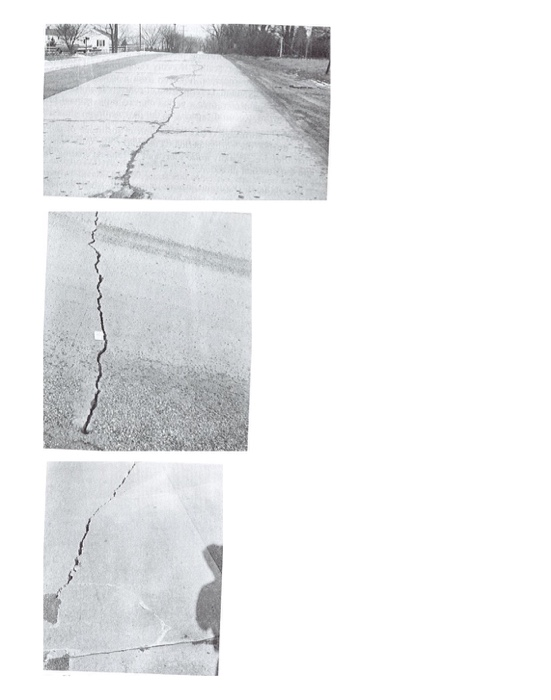 Solved PROBLEM 2 (50) Identify the pavement distress types. | Chegg.com