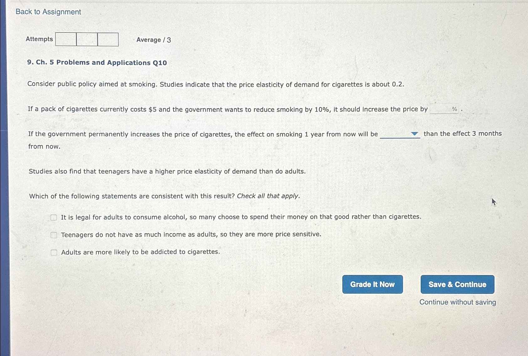 Solved Back to AssignmentAttempts Average ?39. ﻿Ch. 5 | Chegg.com