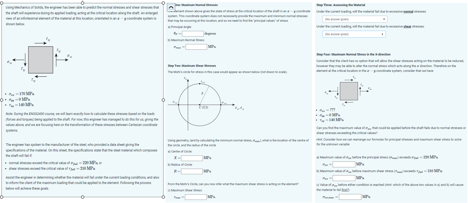 Solved Could you please answer all the questions on the | Chegg.com