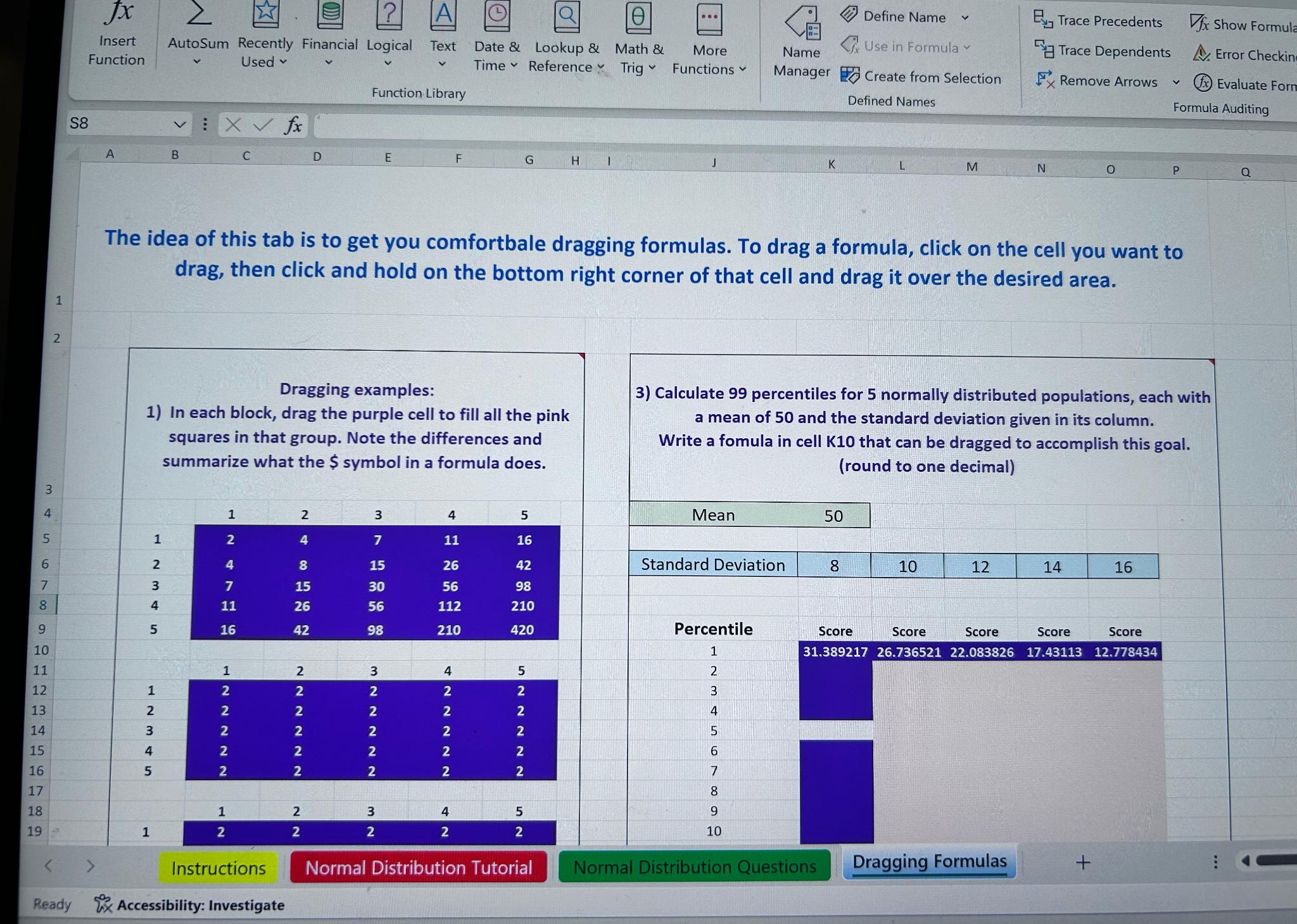 Solved I do not understand what formula I need to put in | Chegg.com