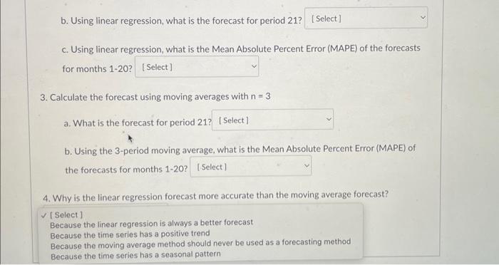 Solved (c) 2. Calculate a simple linear regression to | Chegg.com