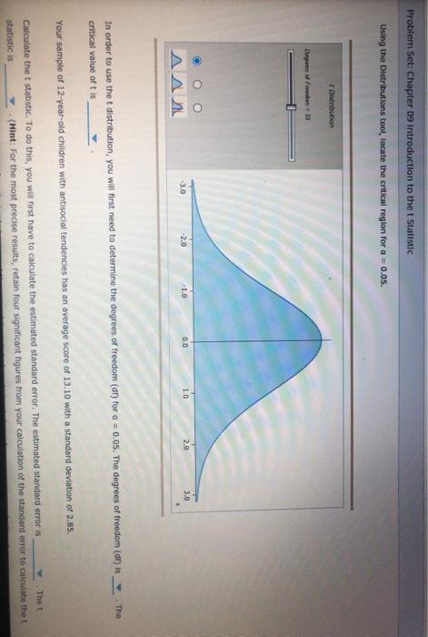 Solved Problem Set: Chapter 09 Introduction to the Statistic | Chegg.com