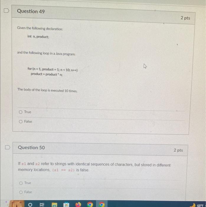 Solved When using short-circuit evaluation, if the first | Chegg.com