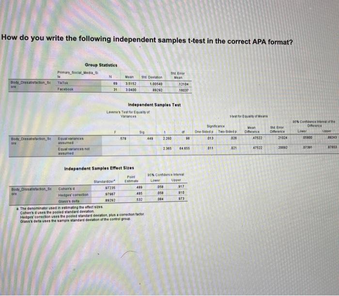 Solved How do you correctly write the results of this | Chegg.com