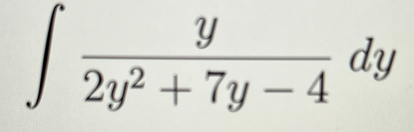 Solved Solve the integral using partial fraction | Chegg.com
