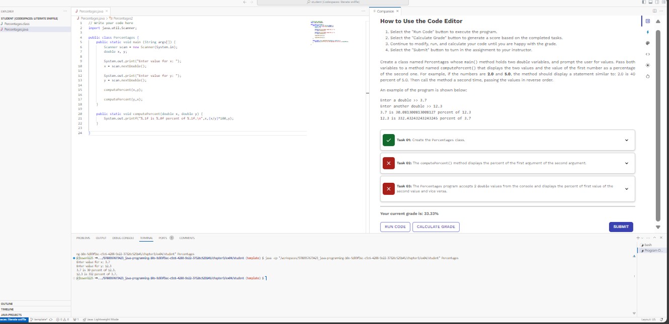 Solved Percentage: with no errors | Chegg.com