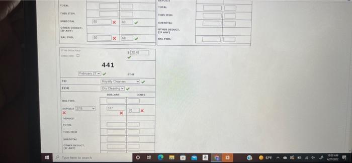 Solved From the following information, complete the three | Chegg.com
