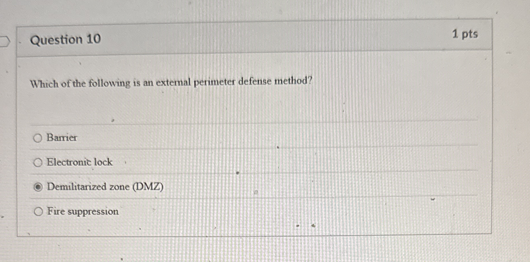 Solved Question 101 ﻿ptsWhich of the following is an extemal | Chegg.com
