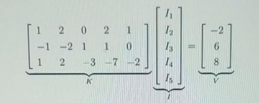 Solved In A 5 Node Electrical Circuit The Relationship 8631