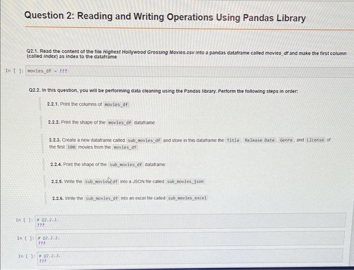 Solved cannot uoad the csv file here so please give an | Chegg.com